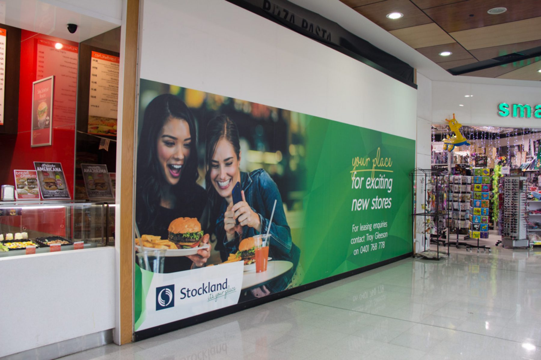 Examples of shop hoardings / shop hordings - Bay Media