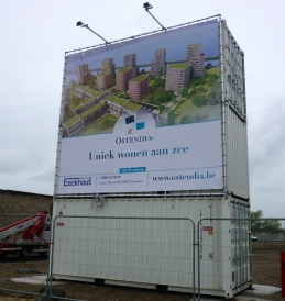 Shipping Container Advertising Banners, Stickers & Decals.