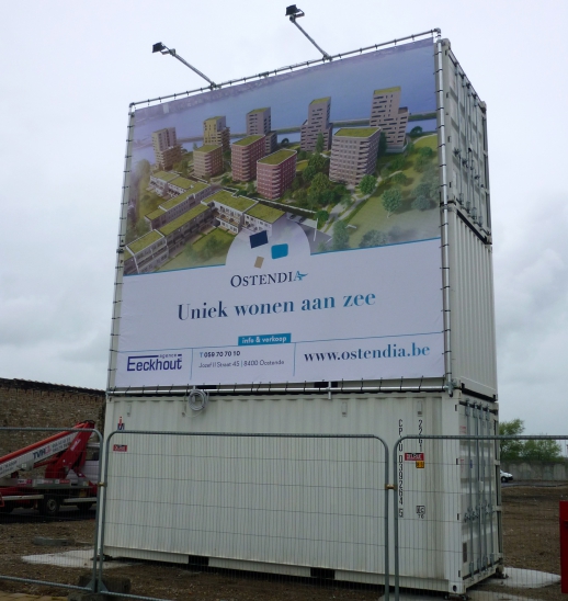 Shipping Container Advertising Banners, Stickers & Decals.