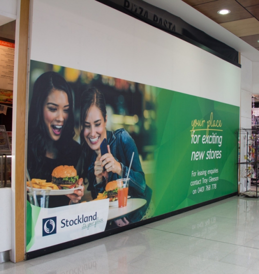 Construction Site & Shop Hoardings Printed. Advertising Hoardings