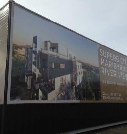 Shipping Container Advertising Banners, Stickers & Decals.